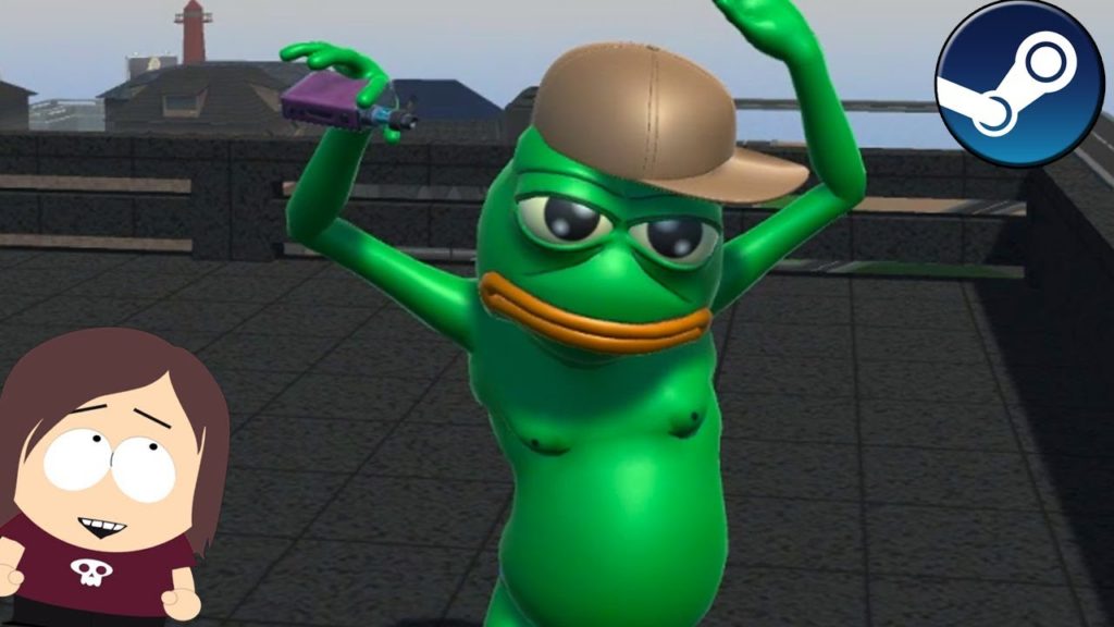Vaping Simulator Stars Pepe The Frog Experiencing the Pleasures of ...